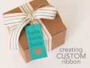 Tips: Custom Ribbon – Card Making
