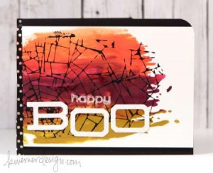 Project: BOO Halloween Card – Card Making