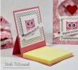 Project: Stamped Valentine Post It Note Holders – Card Making