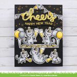 Happy New Year Cats Card – Card Making