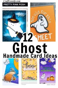 12 Handmade Halloween Cards featuring Ghosts – Card Making