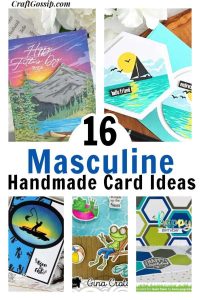 16 More Masculine Card Ideas for Guys – Card Making