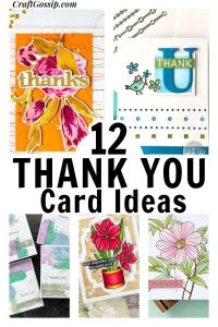 12 Handmade Thank You Card Ideas – Card Making