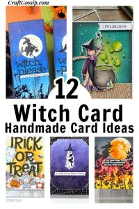 Card Making – 12 Handmade Witch Card Ideas for Halloween – Card Making
