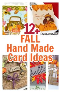 12 Handmade Cards Ideas for Autumn – Card Making