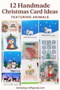 12 Handmade Christmas Card Ideas Featuring Animals – Card Making