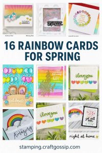 16 Rainbow Cards for Spring – Card Making