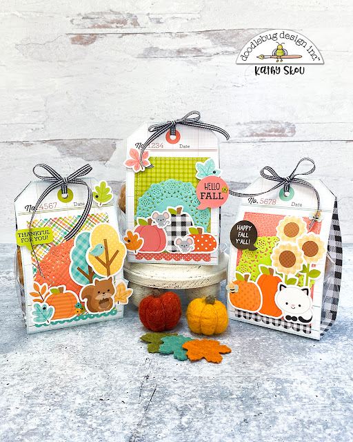 10+ Handmade Halloween and Fall Treat Bags and Boxes (with FREEBIES ...