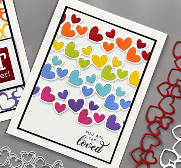 12 Easy Valentine’s Day Card Ideas with Stamps and Dies – Card Making