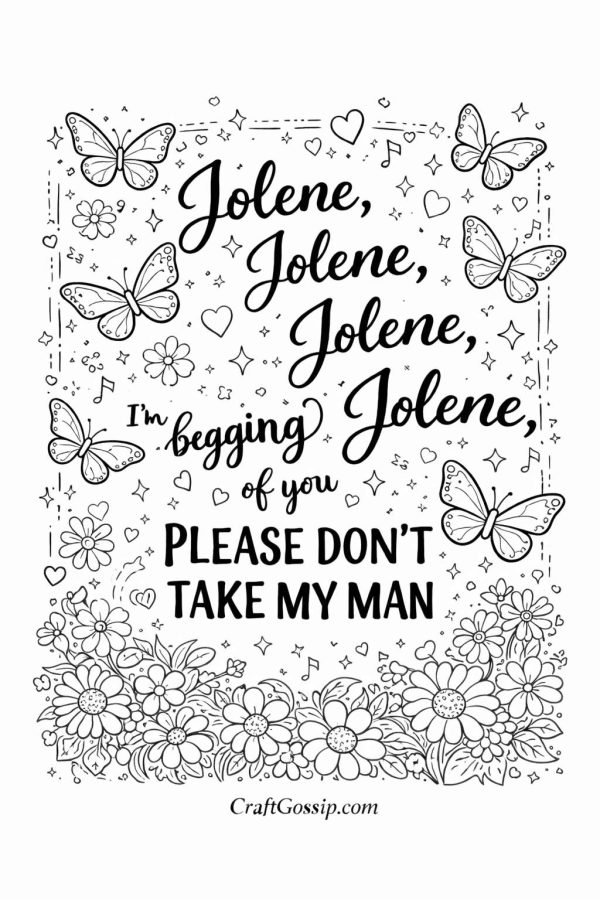 5 FREE Dolly Parton Coloring Pages to Download – Card Making