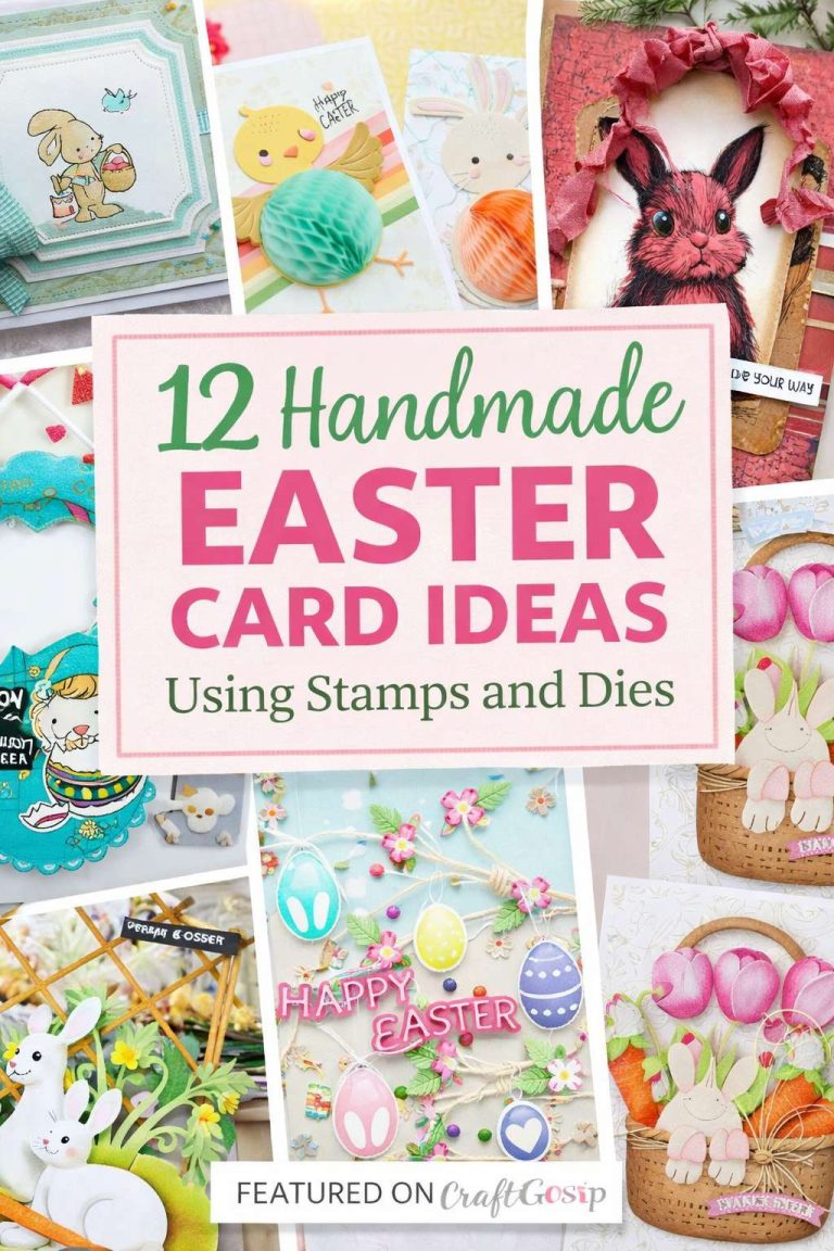 12 Handmade Easter Card Ideas using Stamps and Dies – Card Making