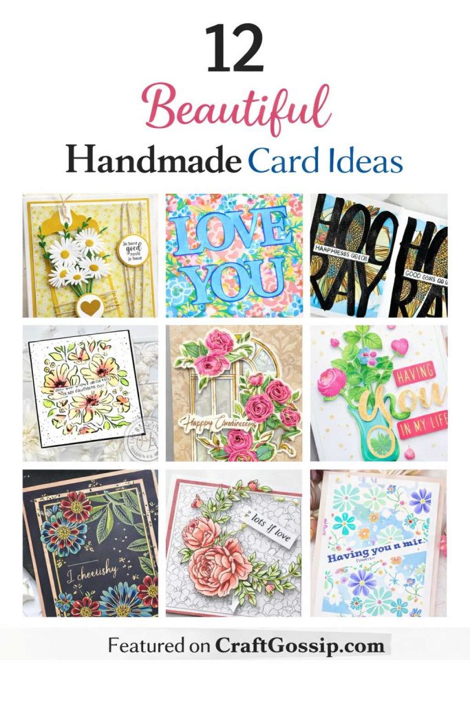 12 Handmade Spring Floral Card Ideas – Card Making